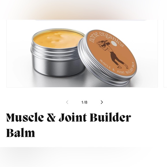 Norse Organics | Skincare | Muscle Joint Builder Balm Silver Tin With ...